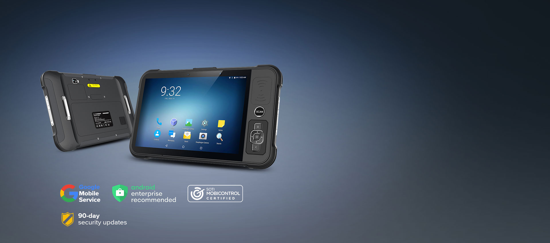 P80 Rugged RFID Tablet | Chainway.net